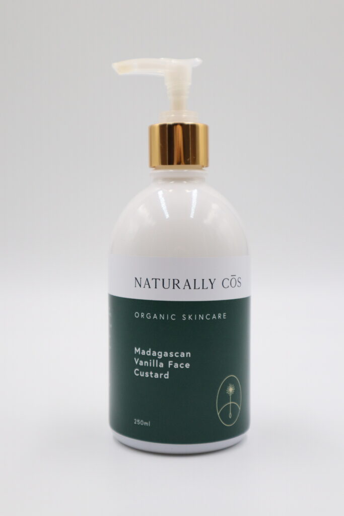 Madagascan Vanilla Face Custard (moisturiser) - Naturally COS